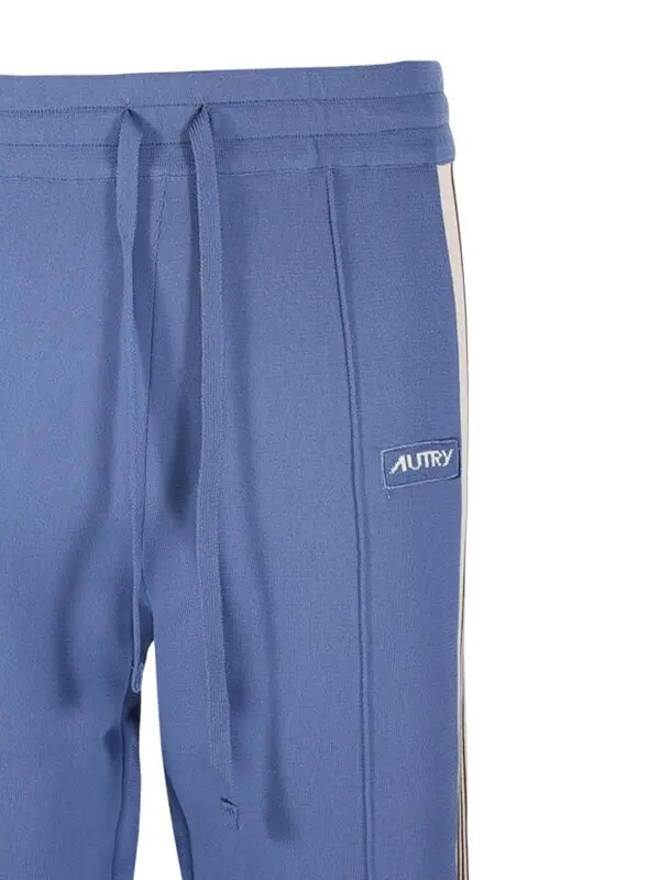 AUTRY Logo Patch Drawstring Trousers