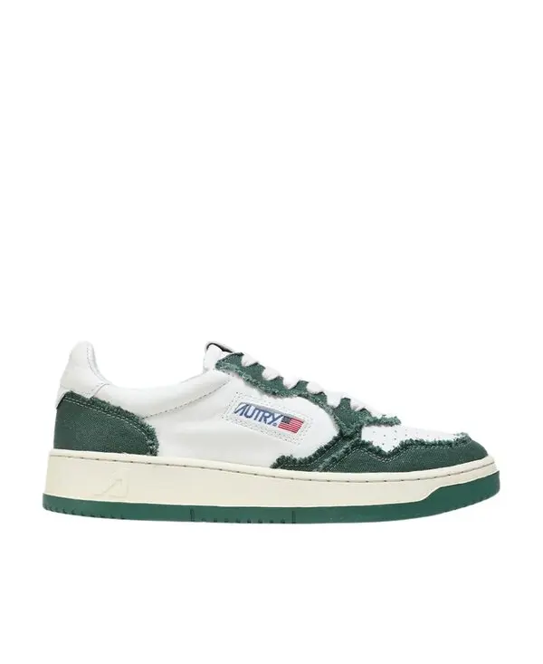 AUTRY Medalist Frayed Low-top Sneakers