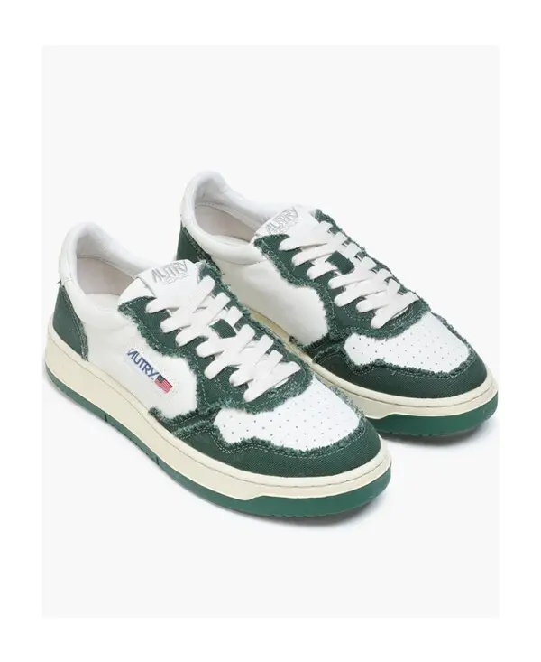 AUTRY Medalist Frayed Low-top Sneakers