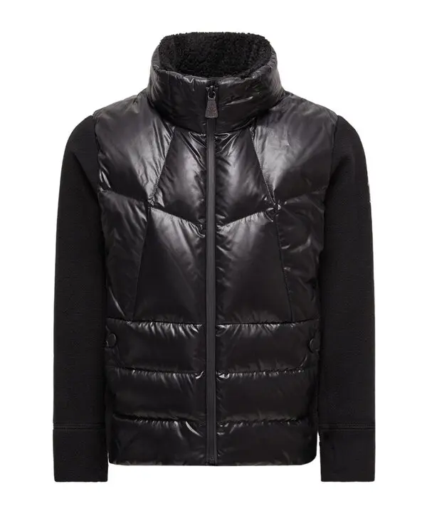 Moncler Padded Fleece Zip-up Sweatshirt