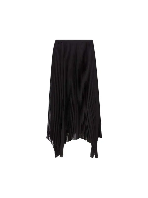 Valentino Garavani Pleated Midi Skirt
