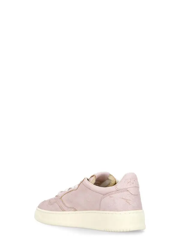 AUTRY Logo Embroidered Lace-up Sneakers