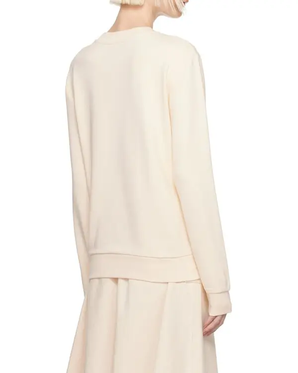 A.p.c. Logo Printed Crewneck Sweatshirt