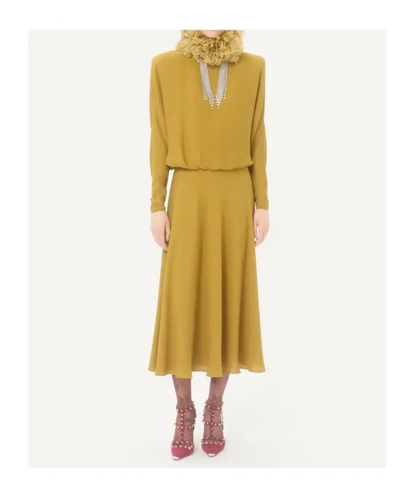 Valentino Garavani Long Sleeve Dress