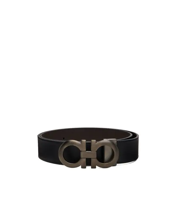 FERRAGAMO Gancini Reversible Waist Belt