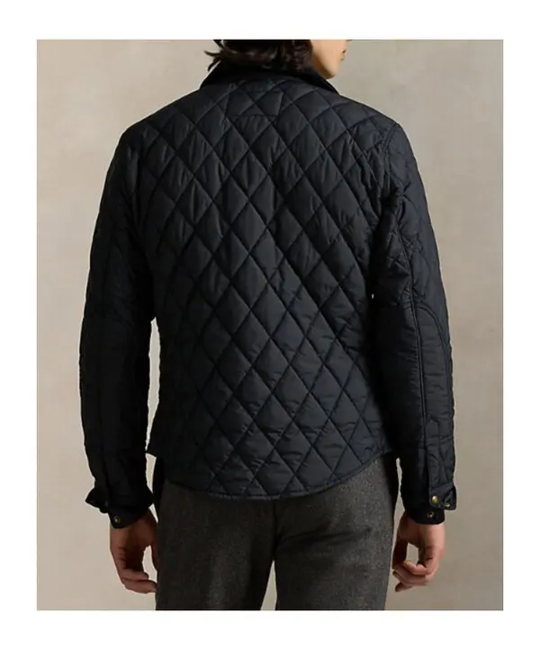Polo Ralph Lauren Corduroy-collar Quilted Jacket