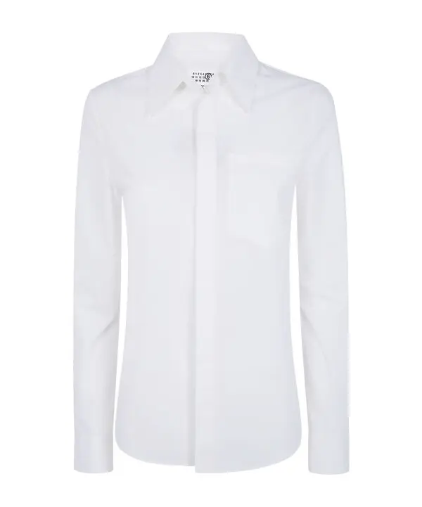 MAISON MARGIELA Long-sleeved Shirt - White