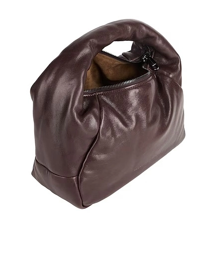 Brunello Cucinelli Leather Hobo Bag