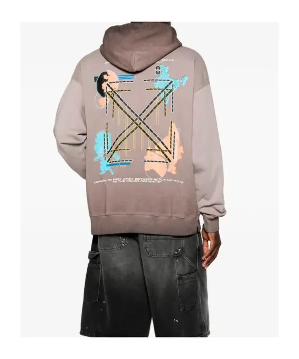 Off-White Arrows-print Cotton Hoodie