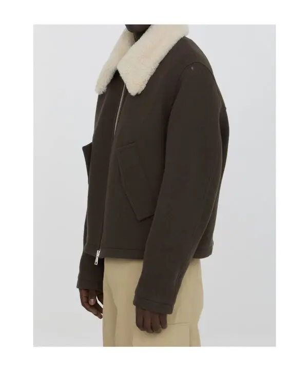 AMI Paris Long-sleeved Zipped Jacket