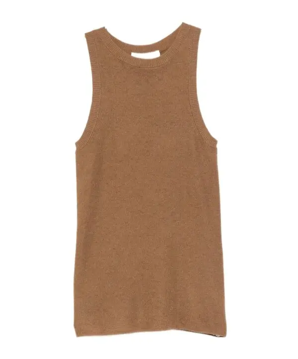 Co Ribbed-knit Cashmere Vest