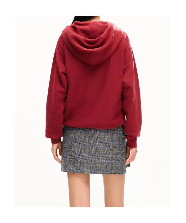 Kenzo Eiffel Tower Design' Zip-up Hoodie In Cotton