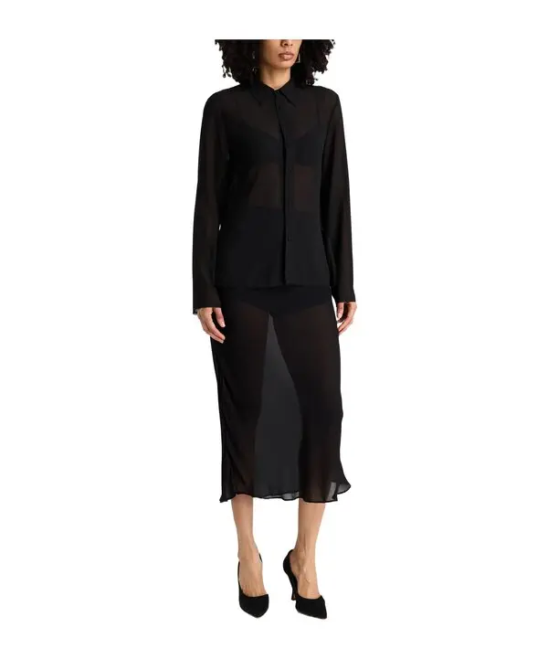 MAISON MARGIELA Solid Colour Shirts Blouses