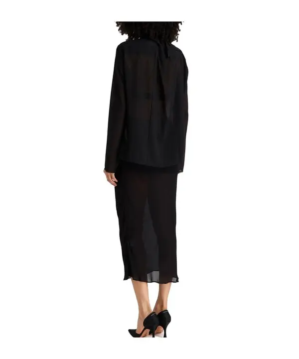 MAISON MARGIELA Solid Colour Shirts Blouses