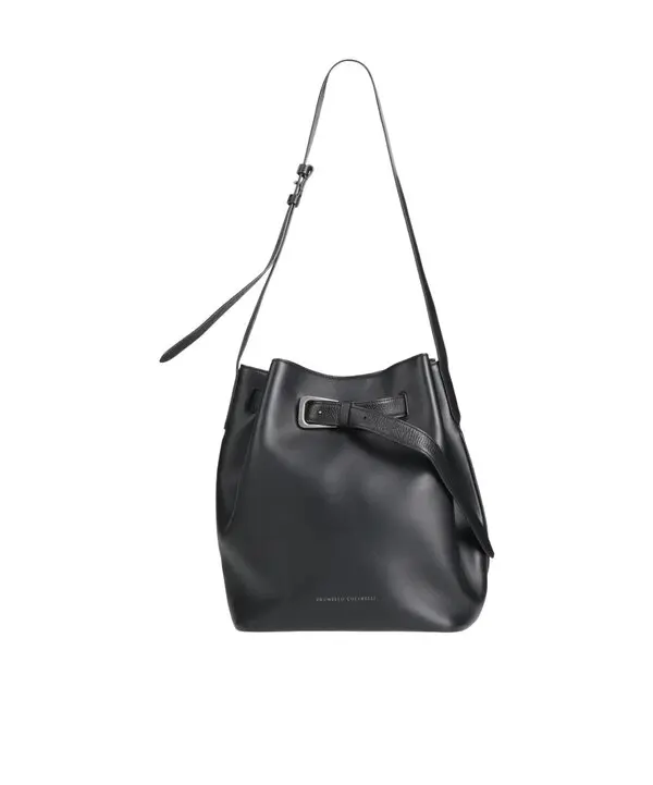 Brunello Cucinelli Solid Color Shoulder Bags