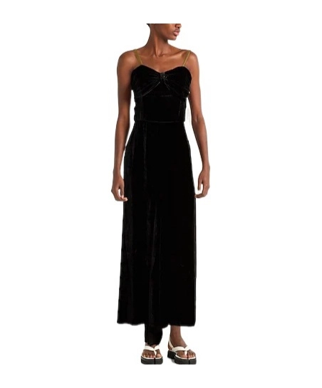 MAISON MARGIELA Velvet Sleeveless Dress