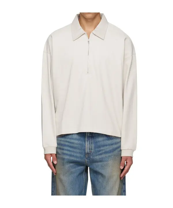 AGOLDE Jersey Polo Shirt