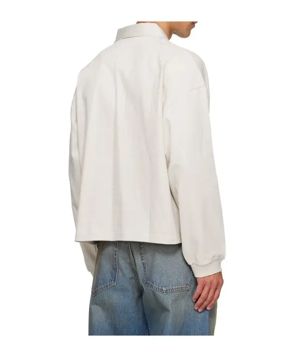 AGOLDE Jersey Polo Shirt