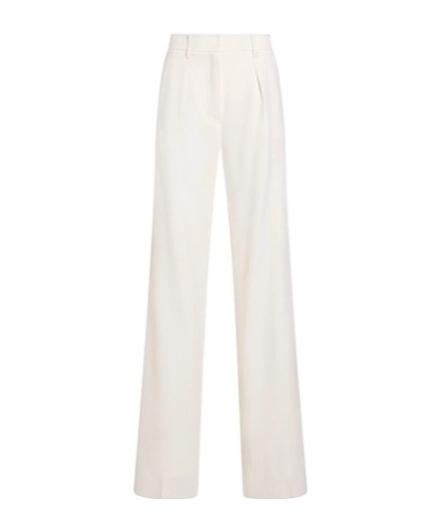 Max Mara Twill Straight Leg Trousers - No