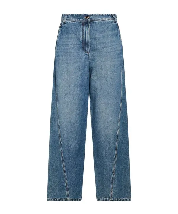 Brunello Cucinelli Light Wash Straight Leg Jeans