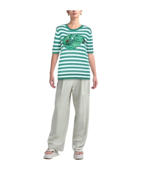 Dolce & Gabbana Knitted Short-sleeved Top