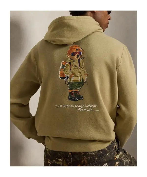 Polo Ralph Lauren Long-sleeve Hooded Sweatshirt - Beige