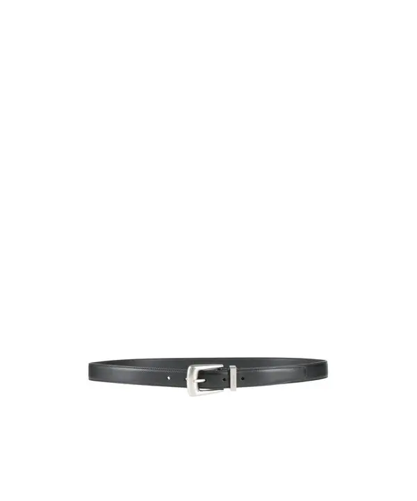Saint Laurent Solid Colour Thin Belts