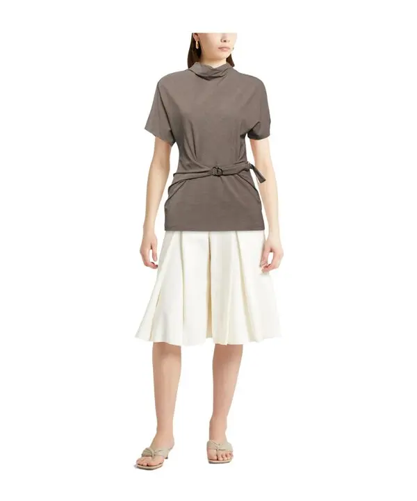 Brunello Cucinelli Solid Color T-shirts