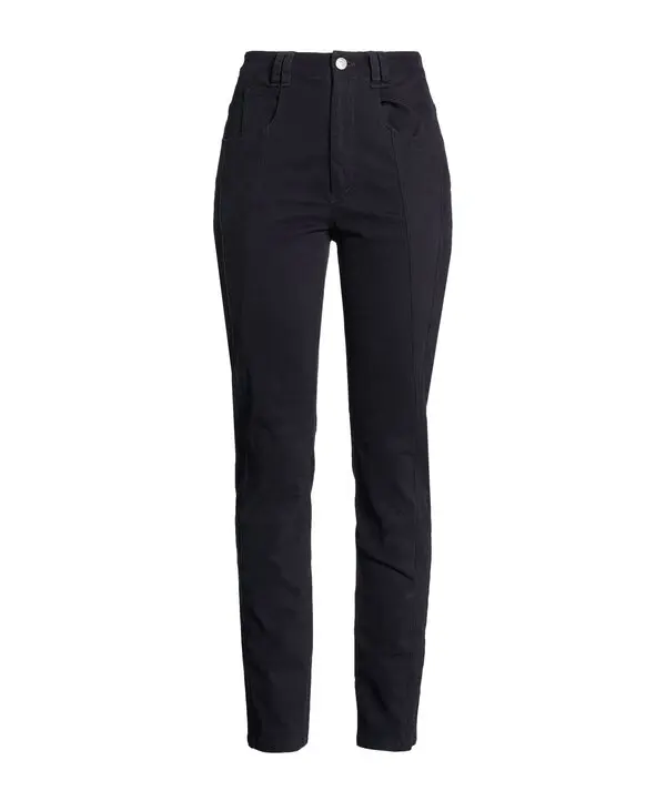 Isabel Marant Étoile Solid Color Casual Trousers