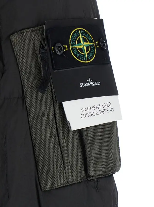 Stone Island Long-sleeved Hooded Cotton Jacket