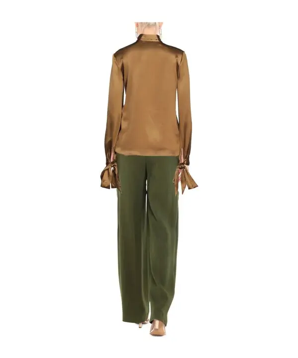 Saint Laurent Solid Colour Tops