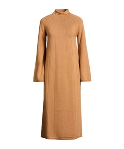 Max Mara Solid-color Wool Dress