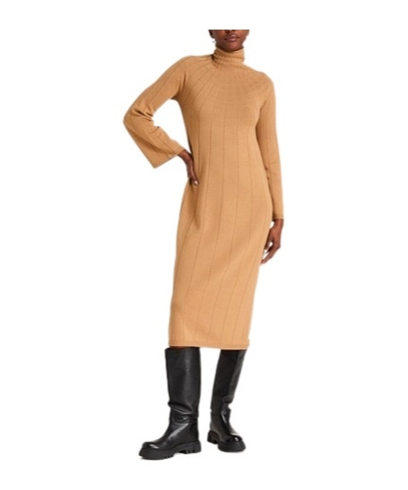Max Mara Solid-color Wool Dress