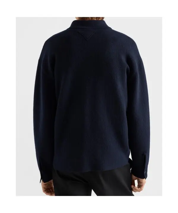 Prada Cashmere Polo Shirt