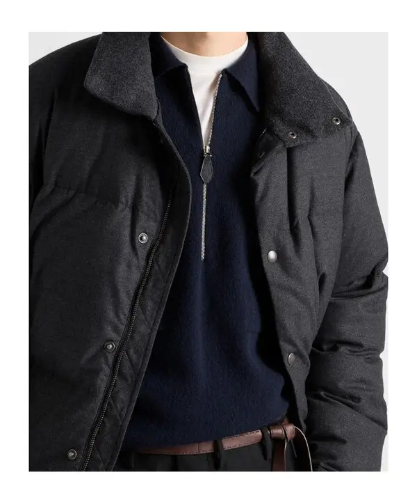 Prada Cashmere Polo Shirt
