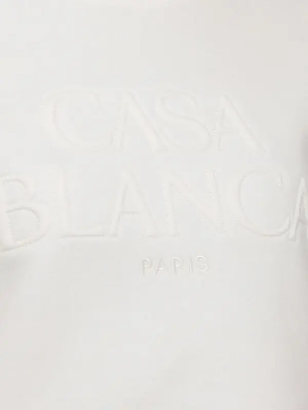Casablanca Embroidered Logo Sweatshirt