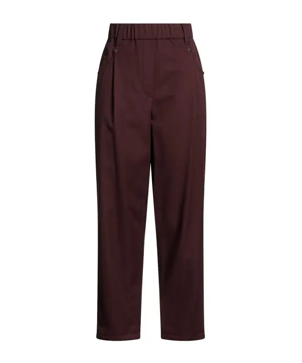 Brunello Cucinelli Solid Color Casual Trousers