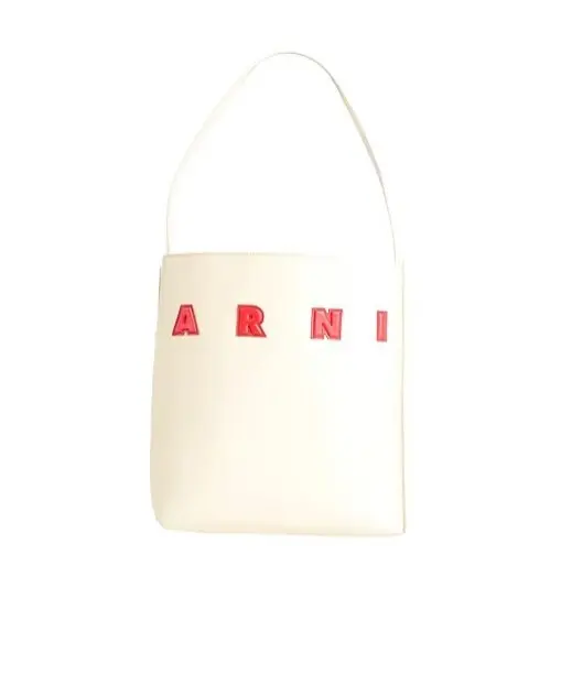 Marni Mediumsize Leather Tote Bag - No
