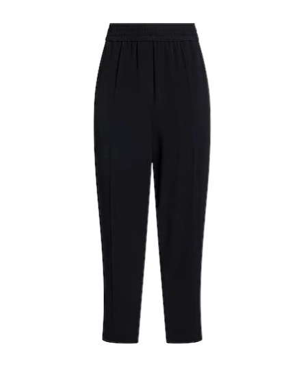 Brunello Cucinelli Solidcolor Chiffon Trousers