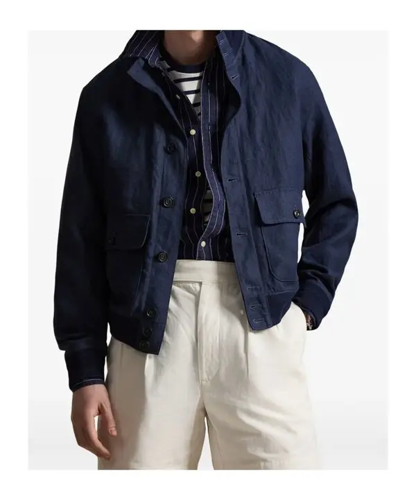 Polo Ralph Lauren Button-up Bomber Jacket