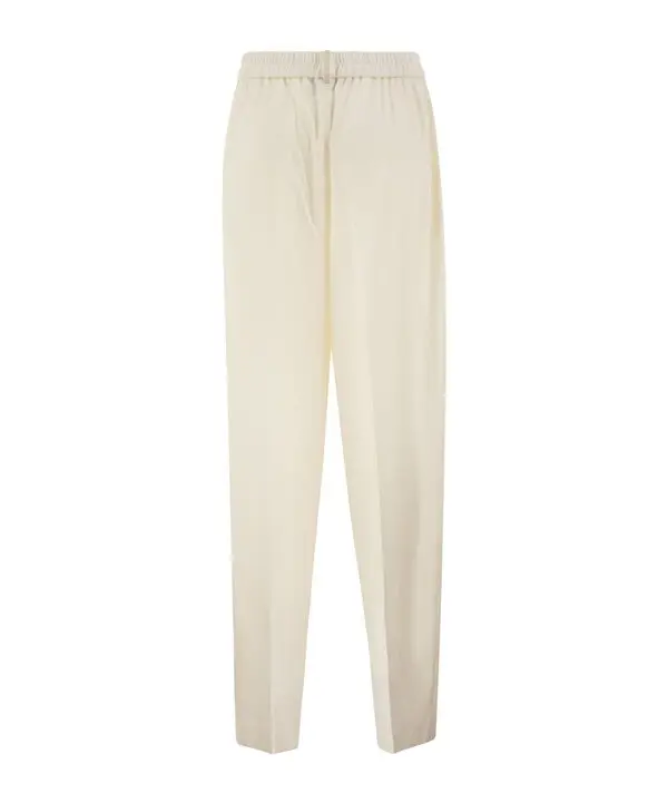 Fabiana Filippi Tapered Trousers - White