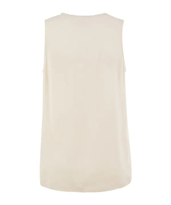 Fabiana Filippi Sleeveless V-neck Vest