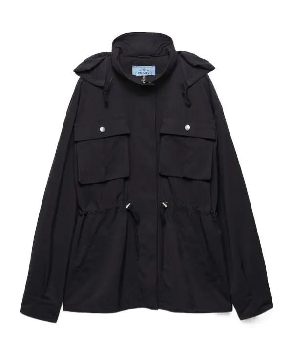 Prada Technical Fabric Parka