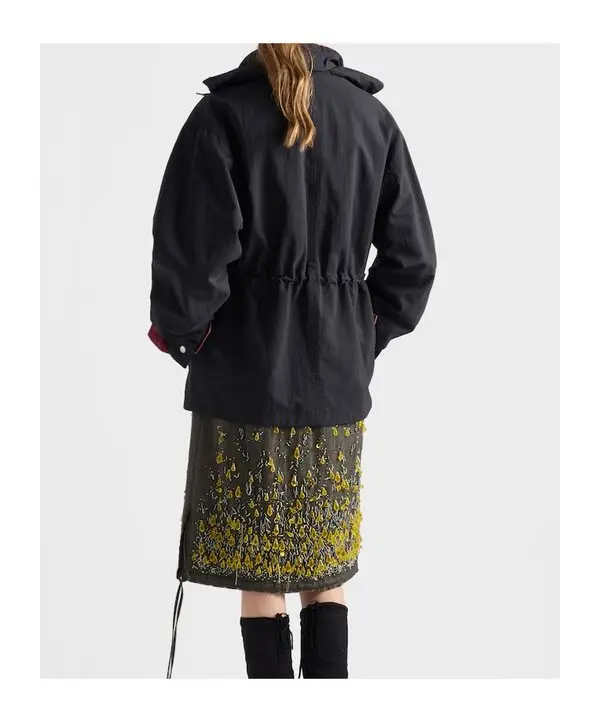 Prada Technical Fabric Parka