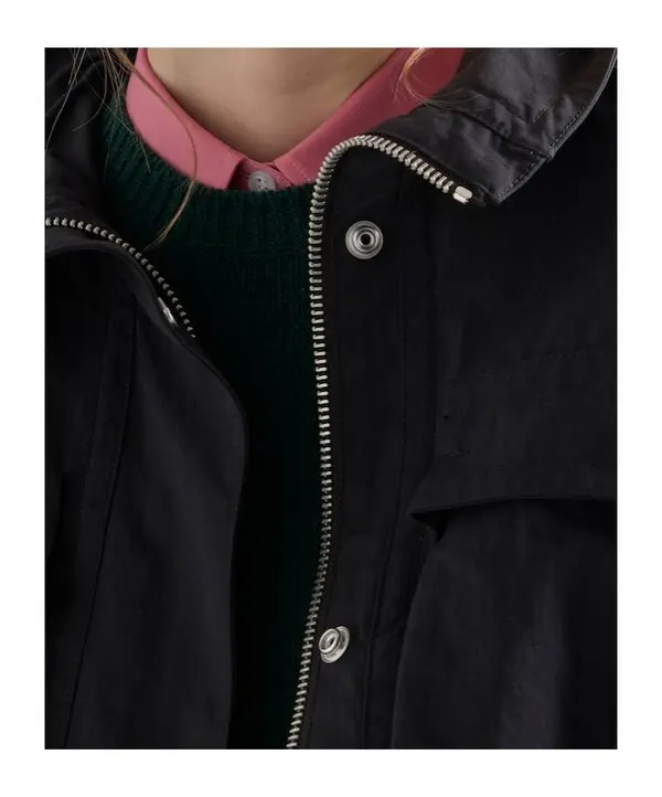 Prada Technical Fabric Parka