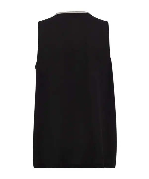 Fabiana Filippi Sleeveless V-neck Vest