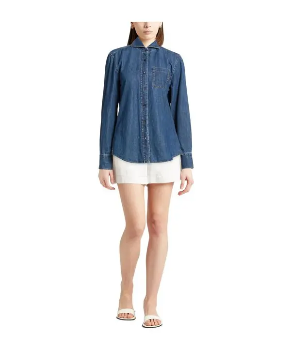 Brunello Cucinelli Denim Shirts