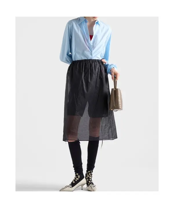 Prada Organdy Bermudas