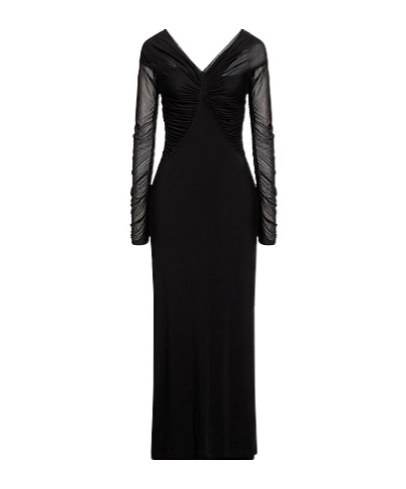Max Mara Fitted Long-sleeved Dress