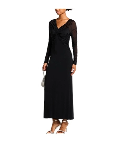 Max Mara Fitted Long-sleeved Dress